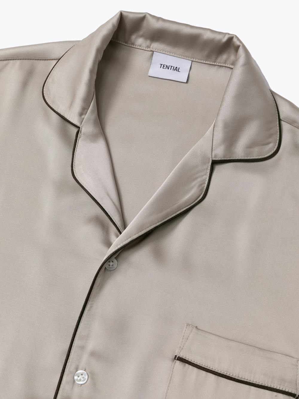 BAKUNE Pajamas Satin(前開き長袖シャツ) | TENTIAL BAKUNE Pajamas Satin(前開き長袖シャツ) | TENTIAL